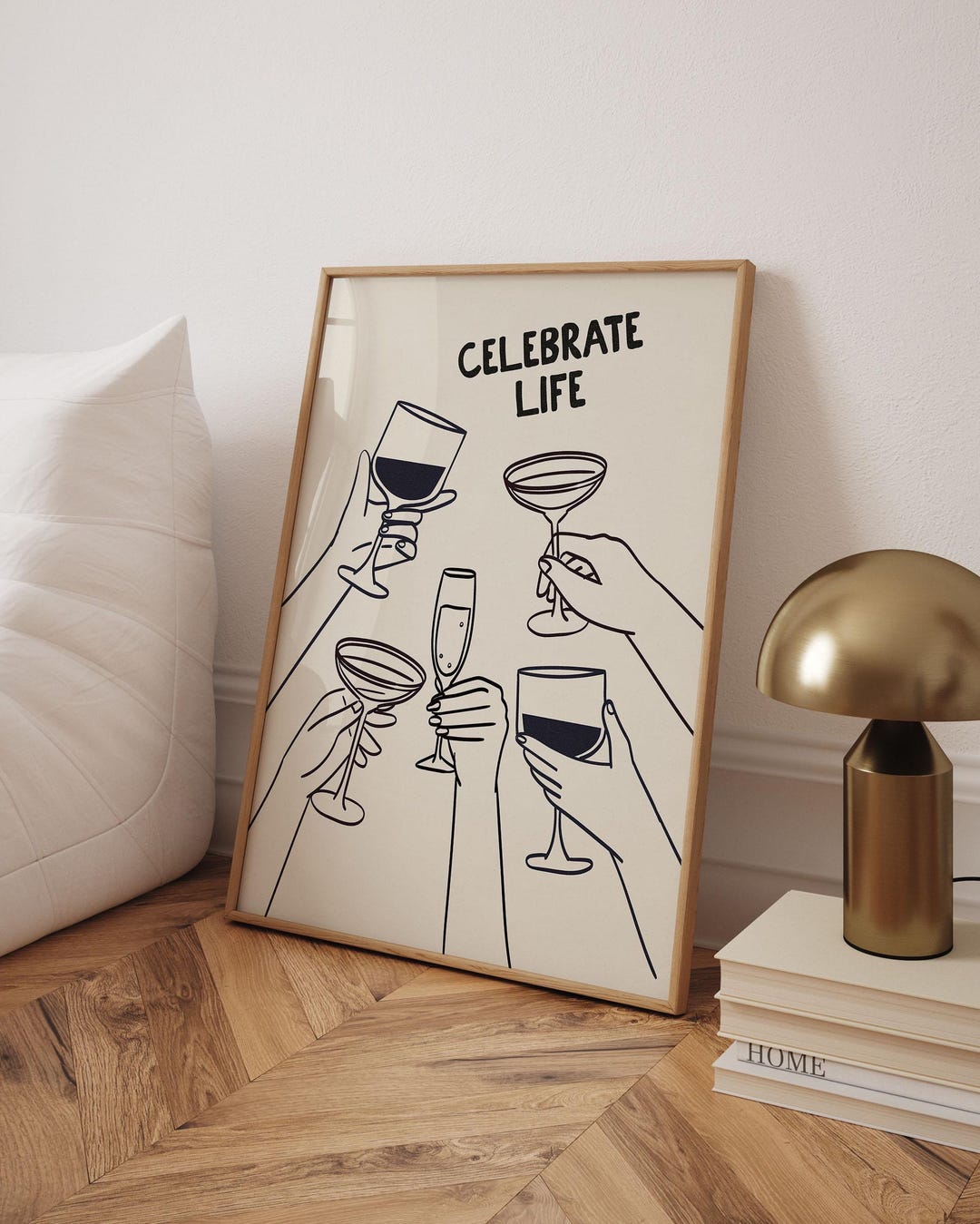 Retro Kitchen Poster, Dining Room Wall Art Modern, Funky Food Print - Etsy