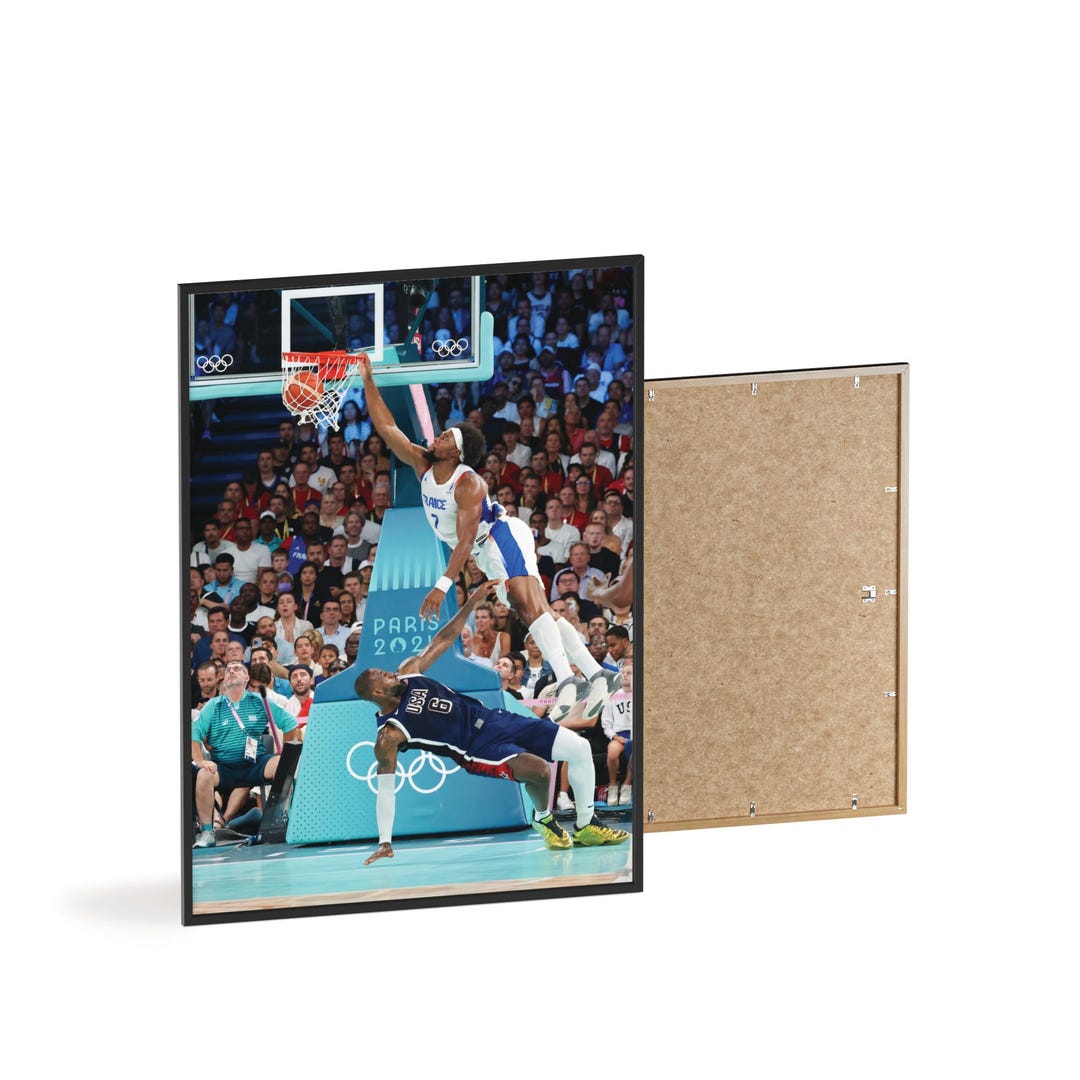 Poster, Guerschon Yasbusele's Poster on Lebron James Olympics 2024 ...