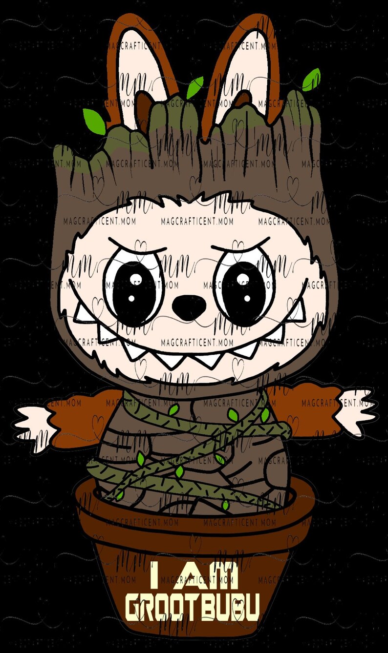 Labubu Layered SVG - Etsy