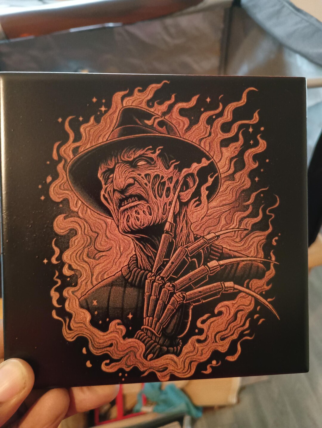 Engraved Tile Wall Art - Etsy