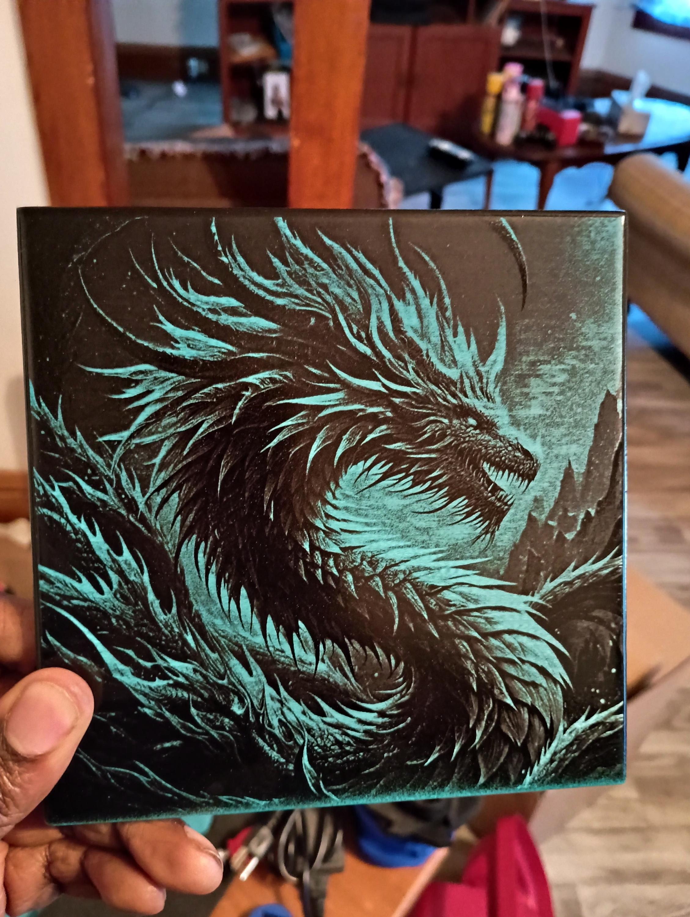 Engraved Tile Wall Art - Etsy