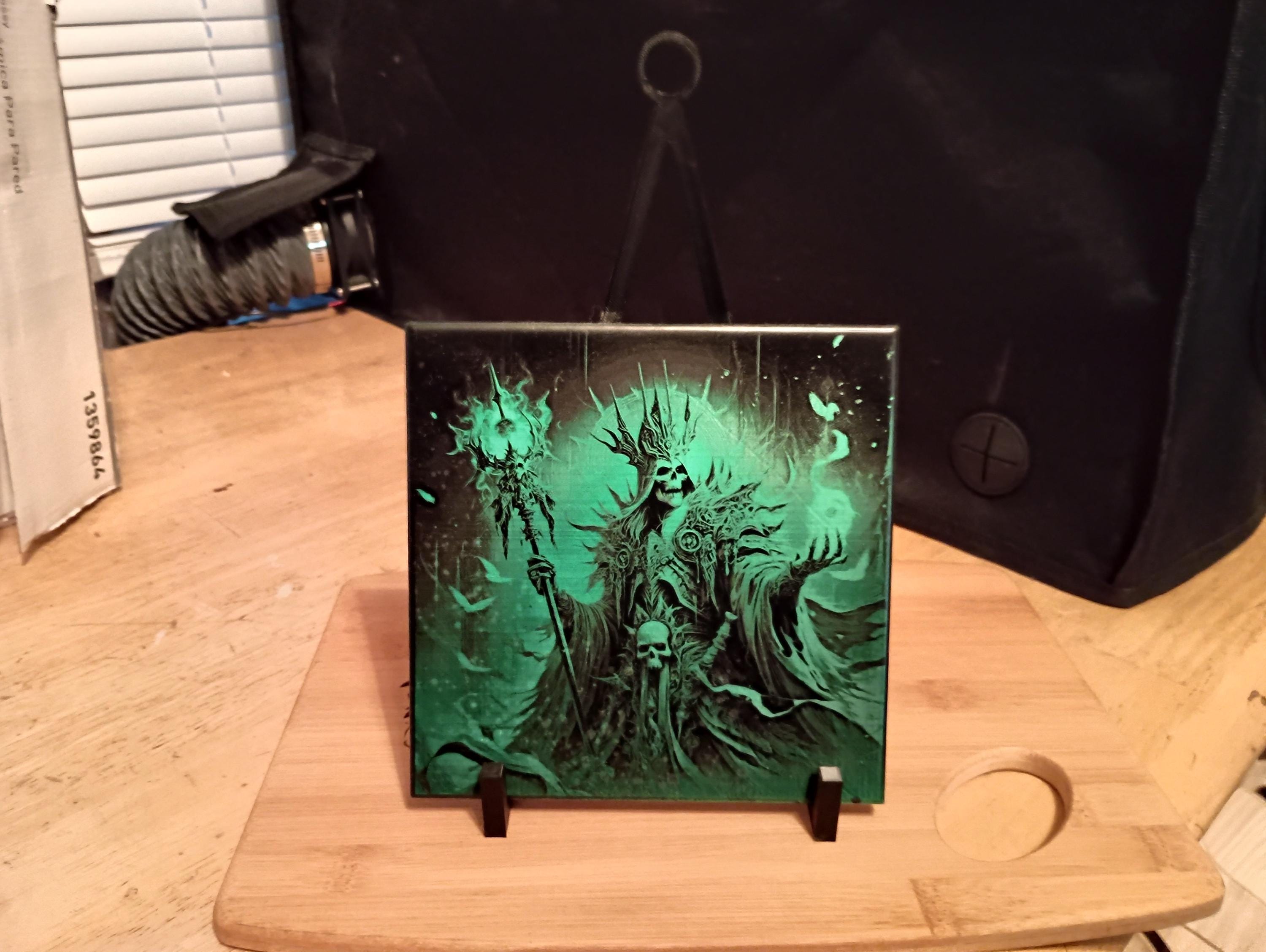 Engraved Tile Wall Art - Etsy