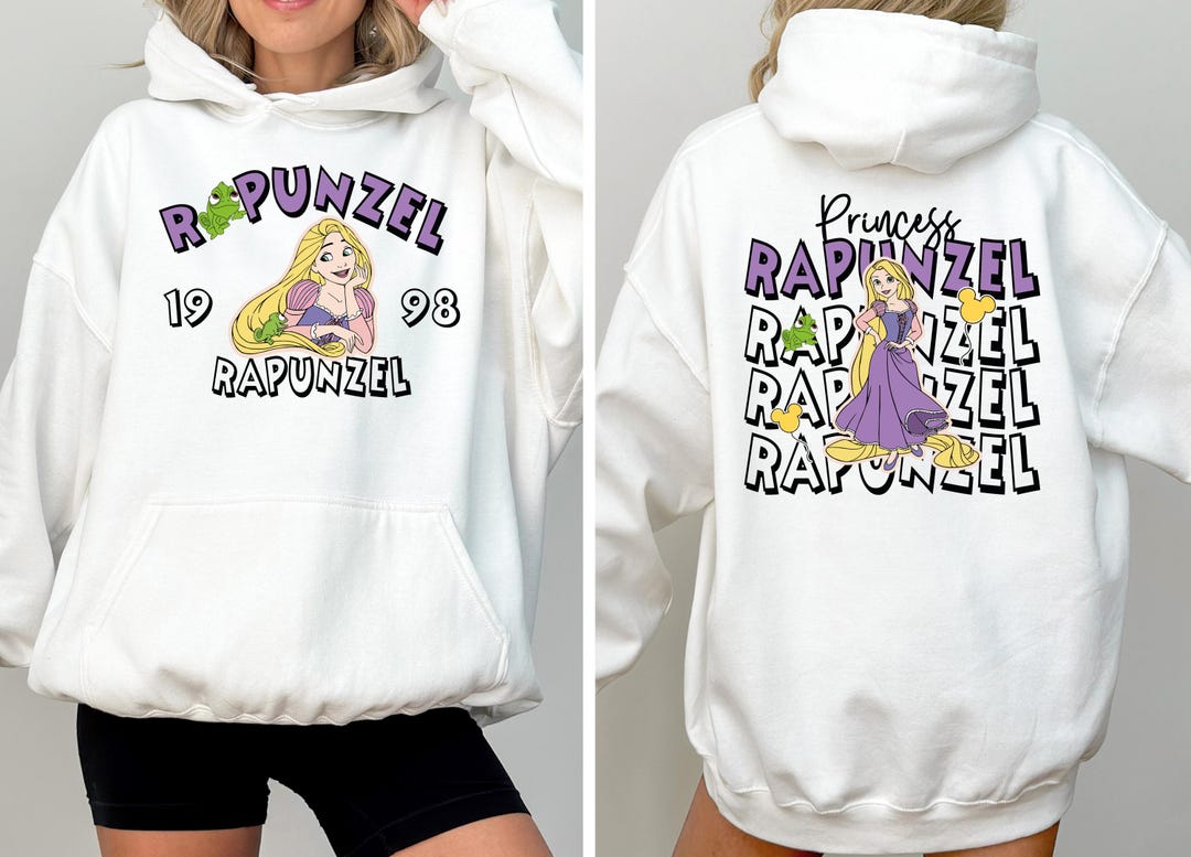 Disney Princesses Sweatshirt, Rapunzel & Ariel Hoodies, Aurora and ...
