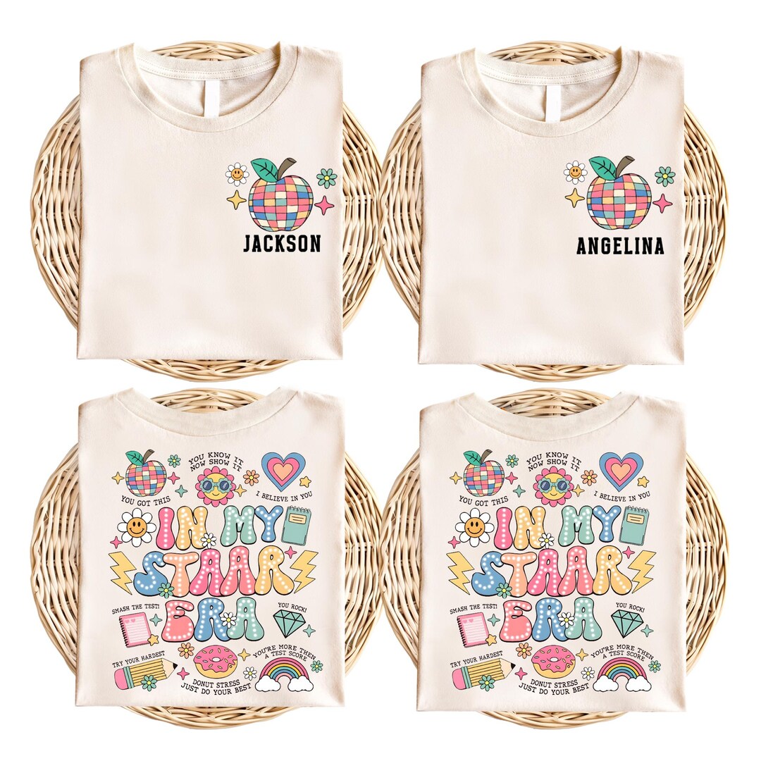 In My Staar Era Shirt, Staar Test Squad Shirt, Teacher Test Day Shirt ...