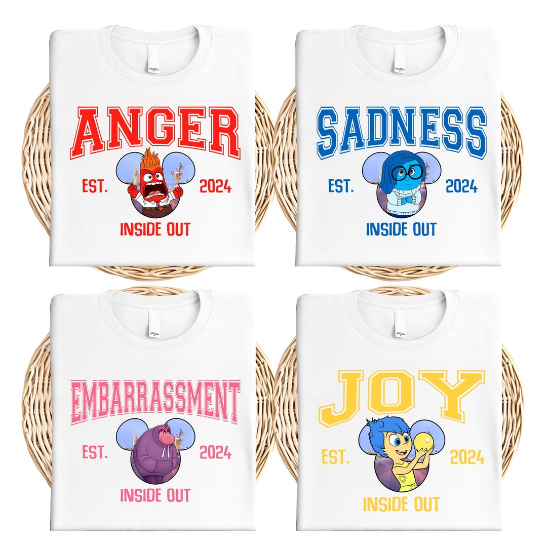Pixar Inside Out Characters T-shirt, Disney Core Memory Day Shirt, It ...