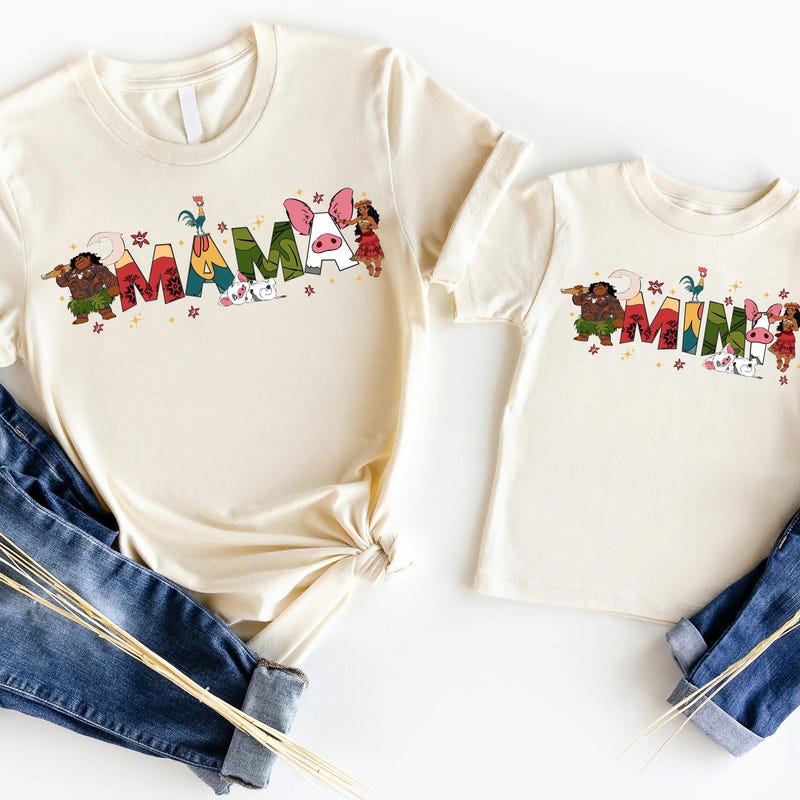 Moana V Neck Tshirt - Etsy UK