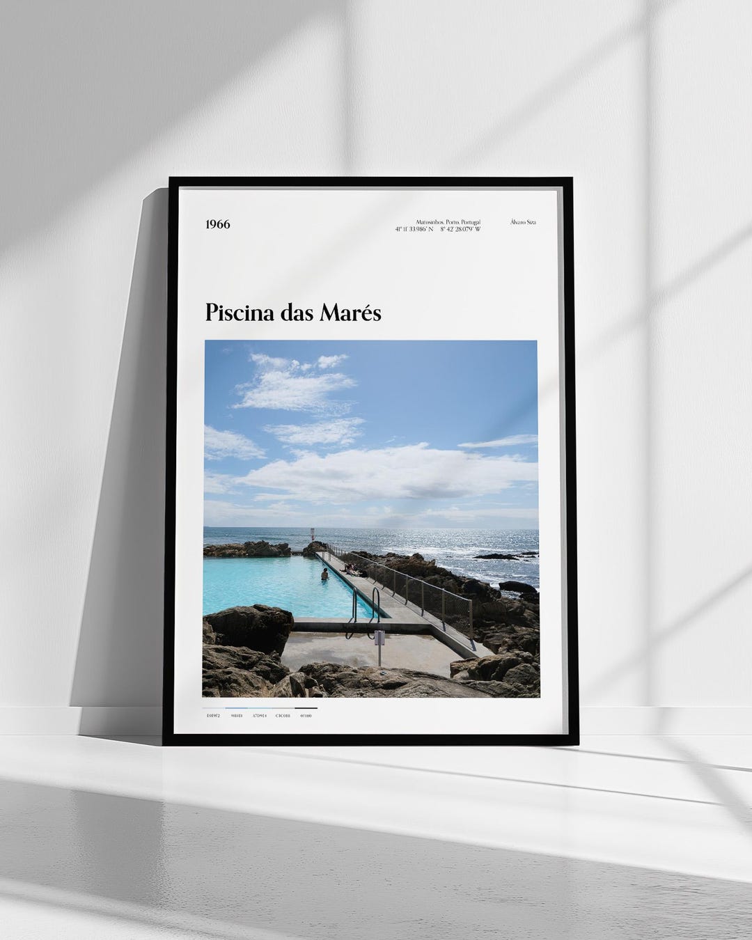 Piscina Das Marés, Álvaro Siza, Architecture Poster, Architecture Print ...