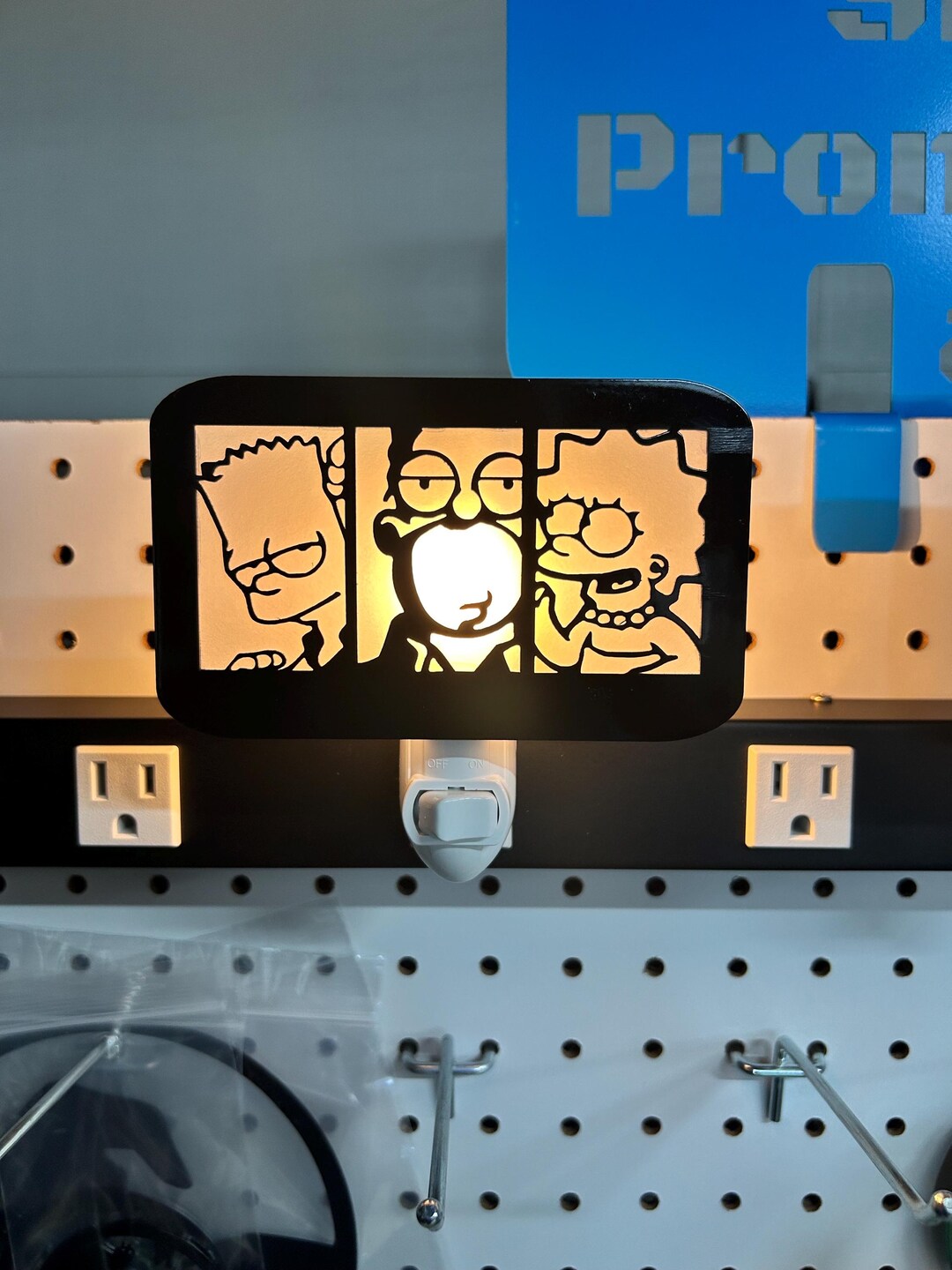 Simpsons Nightlight in 3 Designs - Etsy