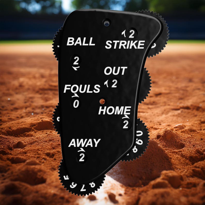 Kickball Umpire Dial Indicator With Score Dials. for Umpires ...