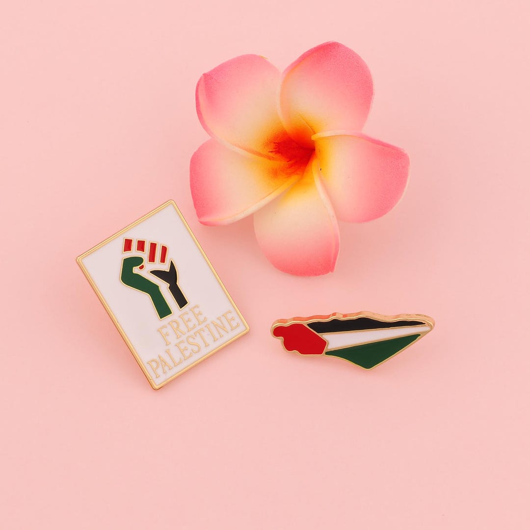 Palestine Maps Pins,free Palestine Pin Badge,enamel Palestine Pins ...