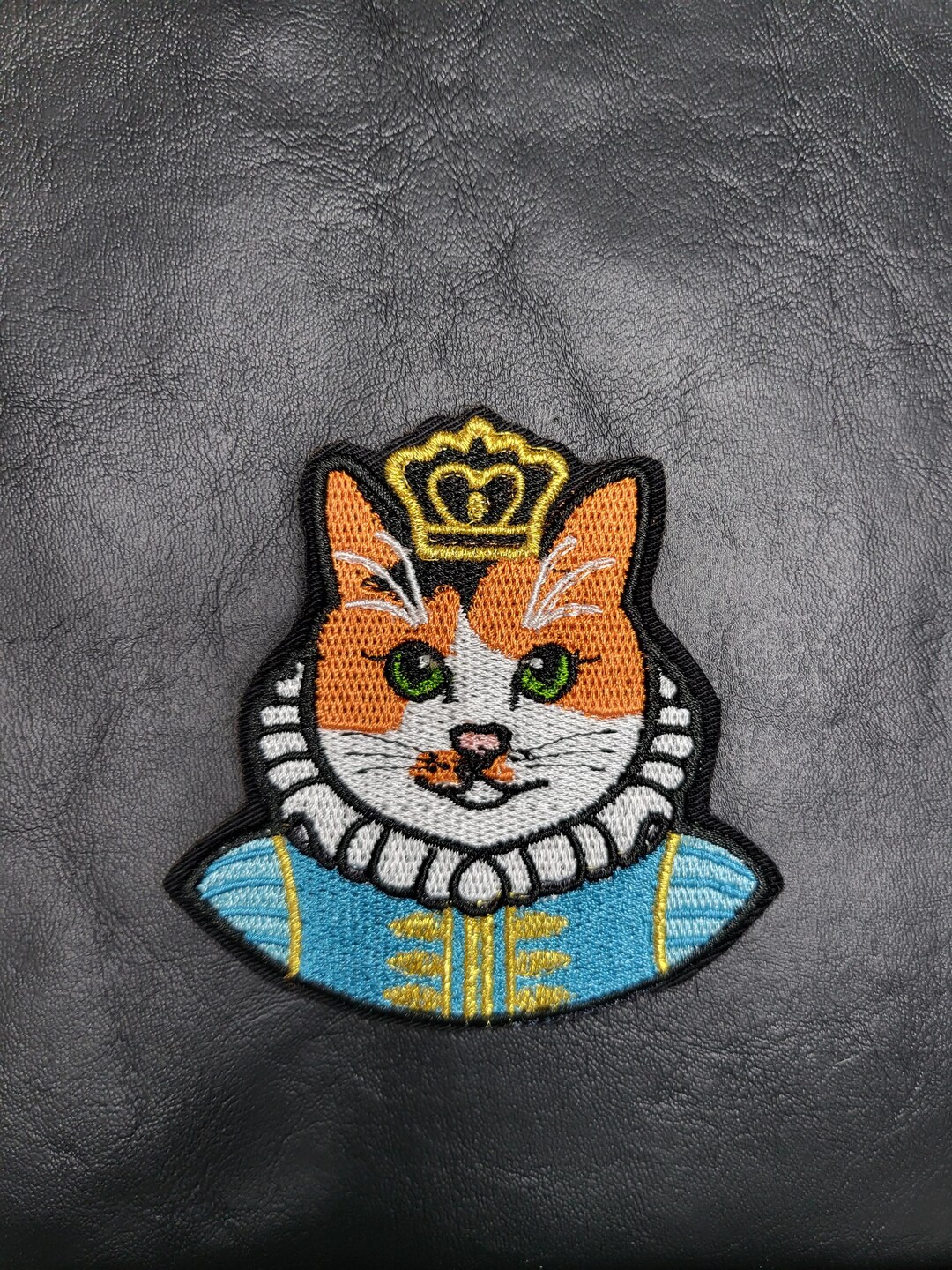 Pippin Calico Cat Medieval Lady Queen Embroidered Patch - Etsy