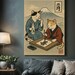 Ukiyo-e Cat Art Print: Fuji Mountain Japanese Poster - Etsy