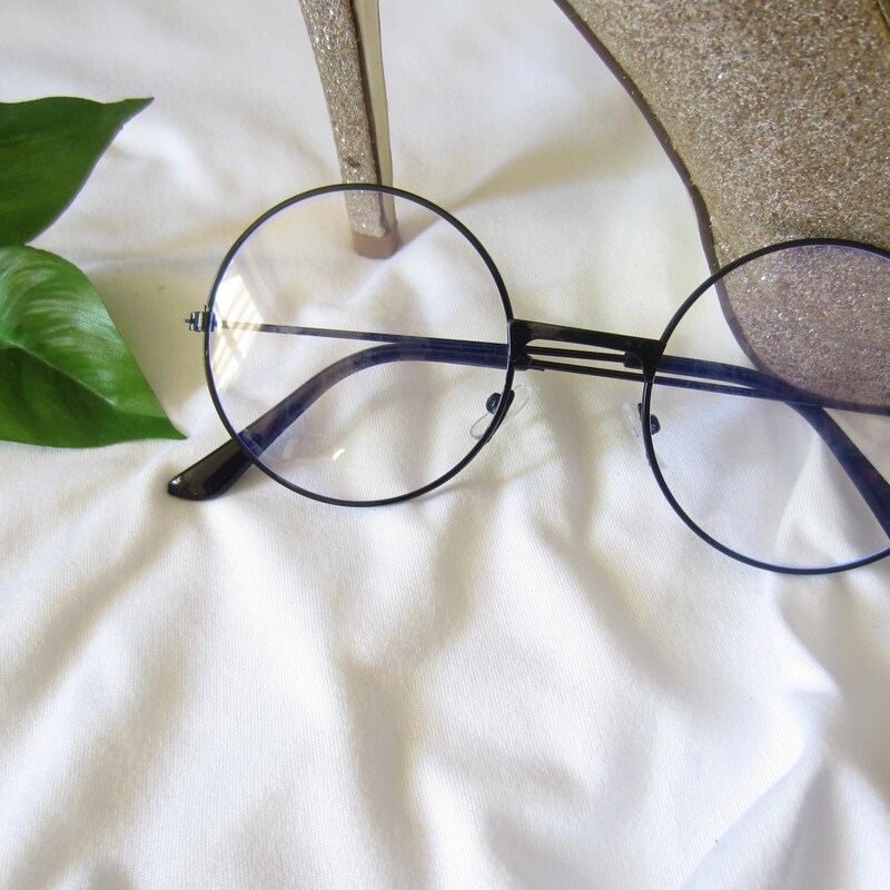 Round Glasses - Etsy
