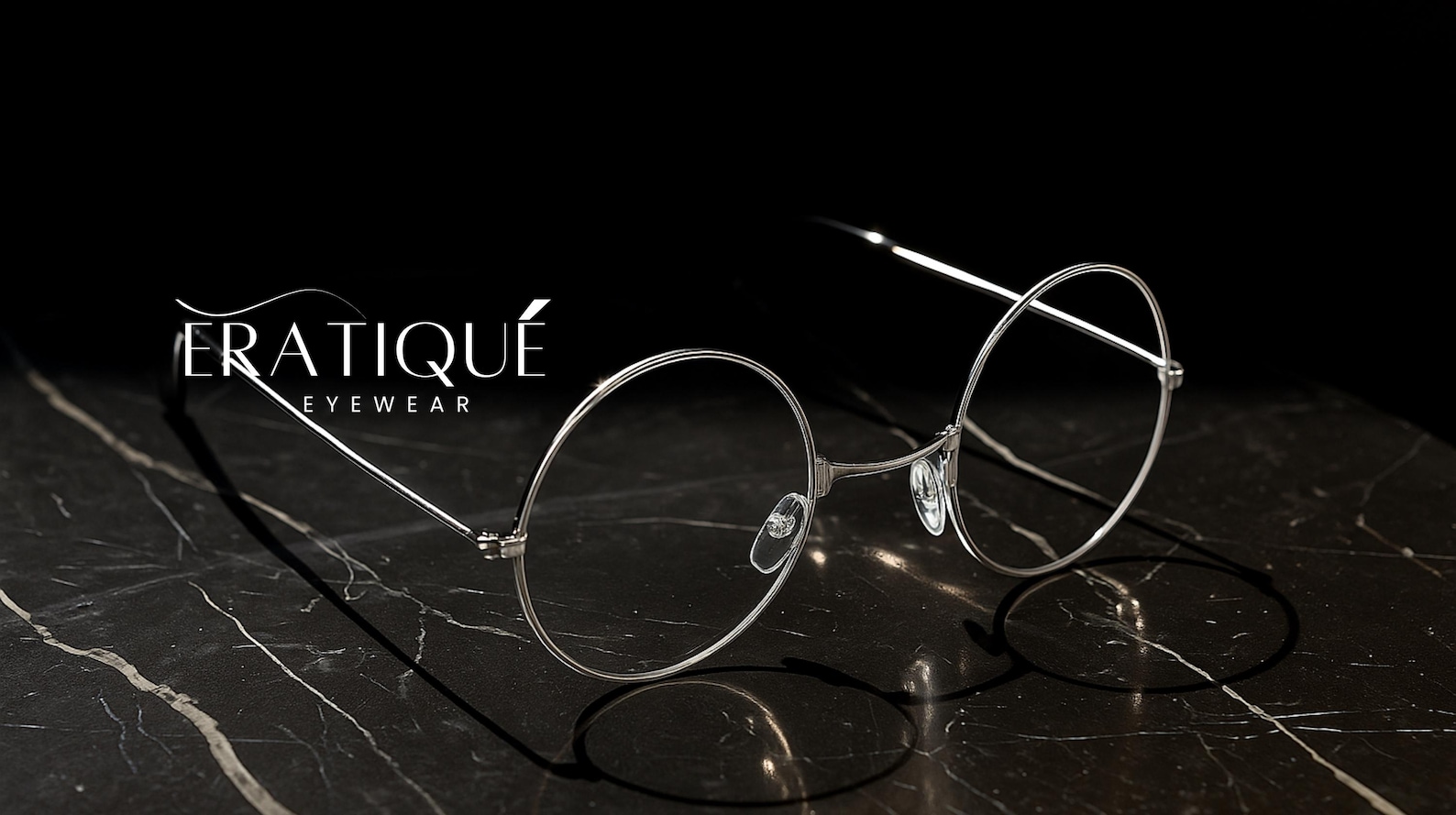 Vintage Inspired Round Metal Frame Clear Lens Glasses| Silver Tone Thin ...