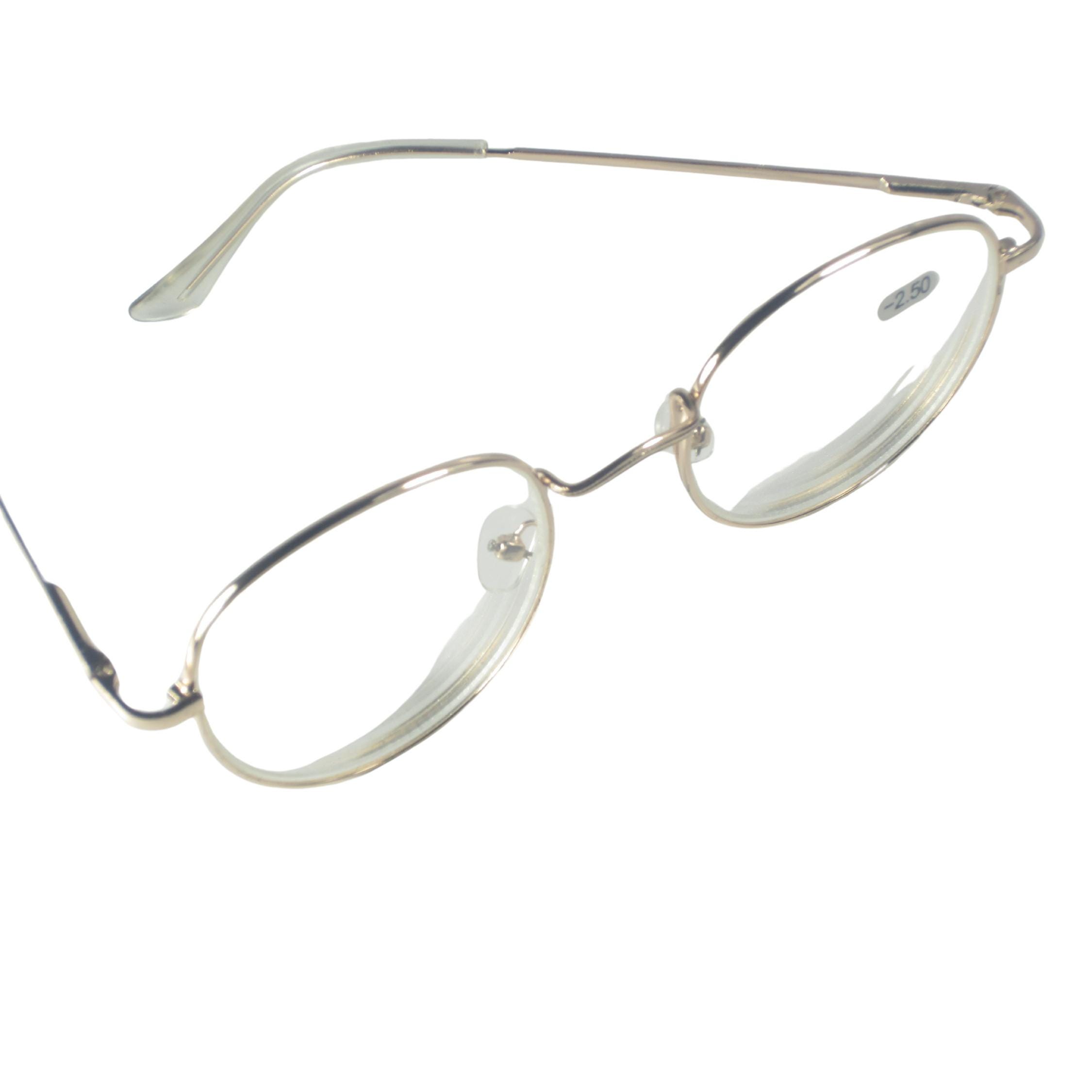 Retro Round Gold Frame Reading Glasses for Men and Women| Circle Frame ...