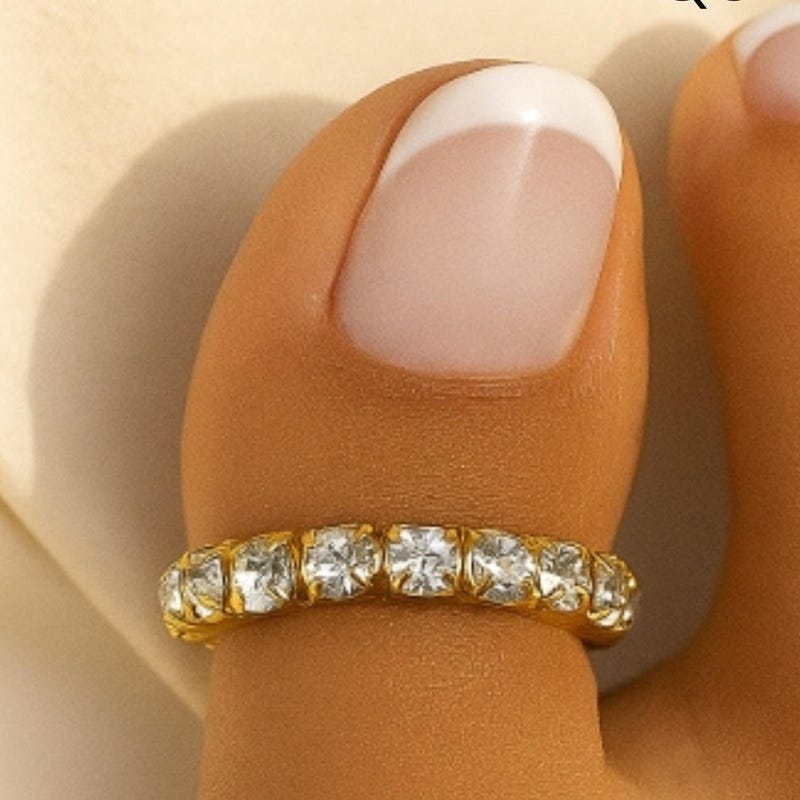 Elastic Toe Ring - Etsy