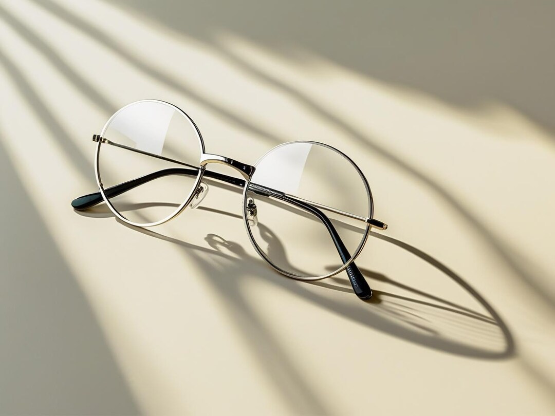 Vintage Style Round Metal Frame Glasses for Women and Men| Clear Round ...