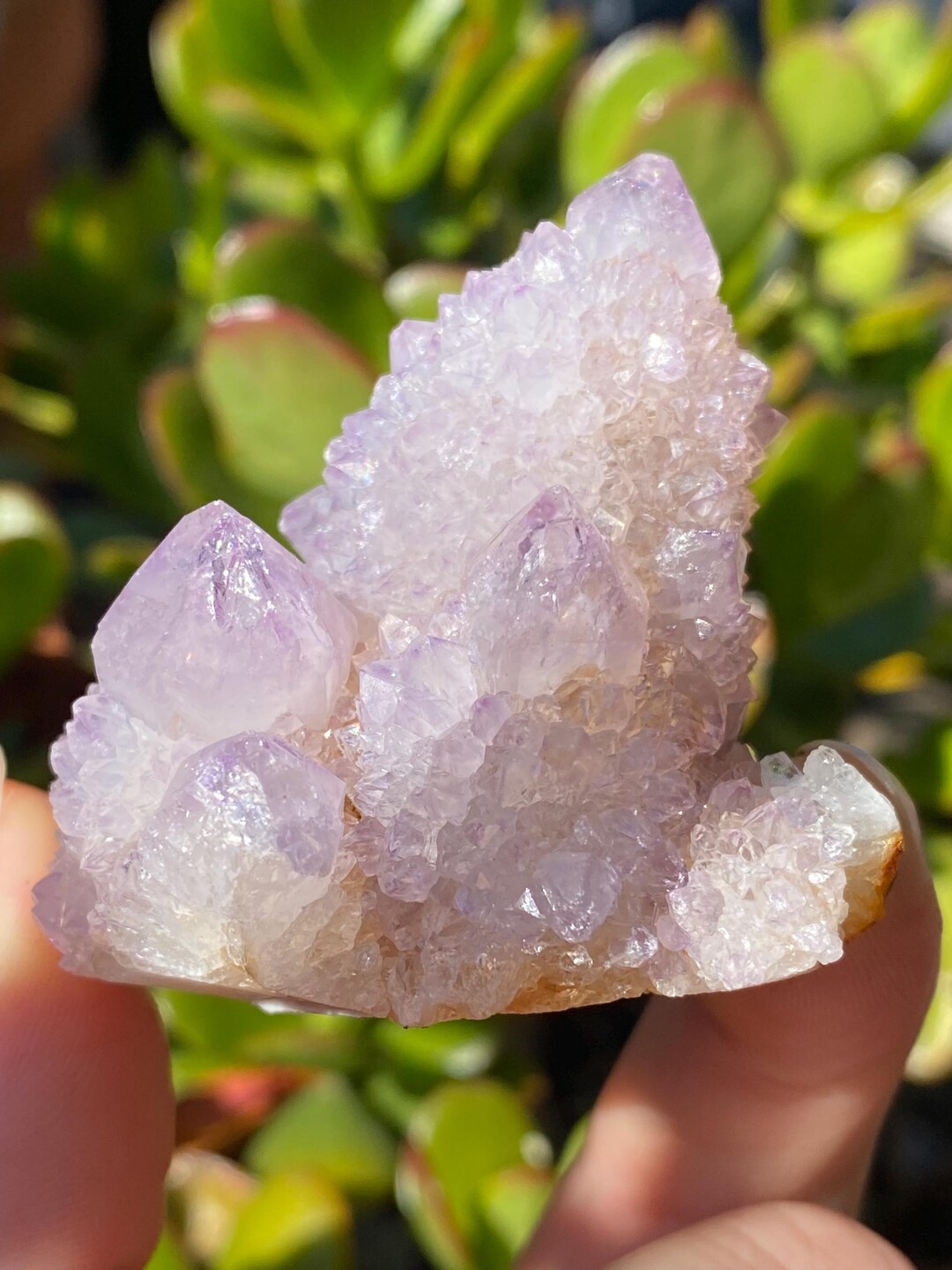 Spirit Quartz Amethyst Cluster High Quality Glittery Crystal Specimen ...