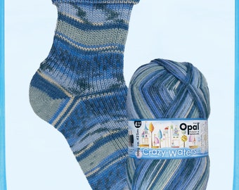 Opal Sock Yarn Hundertwasser, 100g/465yds, 2104 FREE Shipping any Two - Etsy