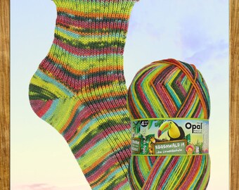 Opal Sock Yarn Rainforest 20, 100g/465yds, #9777 FREE Shipping (any ...