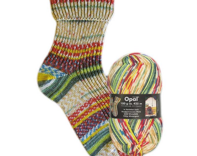 Opal Sock Yarn Hundertwasser, 100g/465yds, 2104 FREE Shipping any Two - Etsy