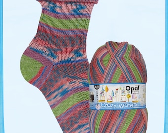 Opal Sock Yarn Rainforest 20, 100g/465yds, #9777 FREE Shipping (any Two+) - Etsy