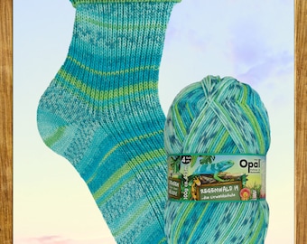 Opal Sock Yarn Hundertwasser 100g/465yds 3203 - Etsy