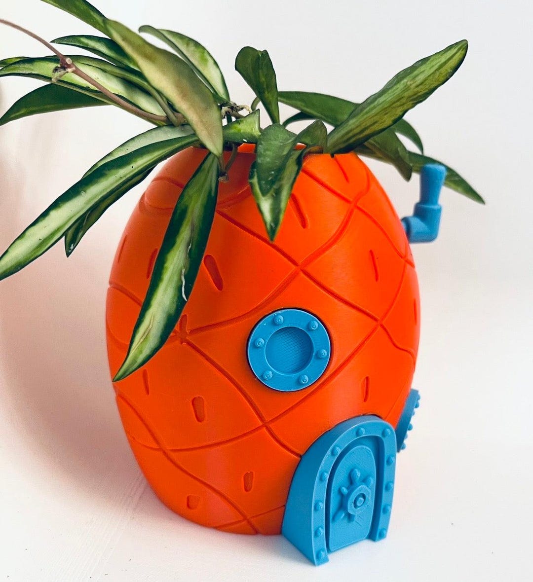 Spongebob Pineapple House Planter With Drip Tray - Etsy