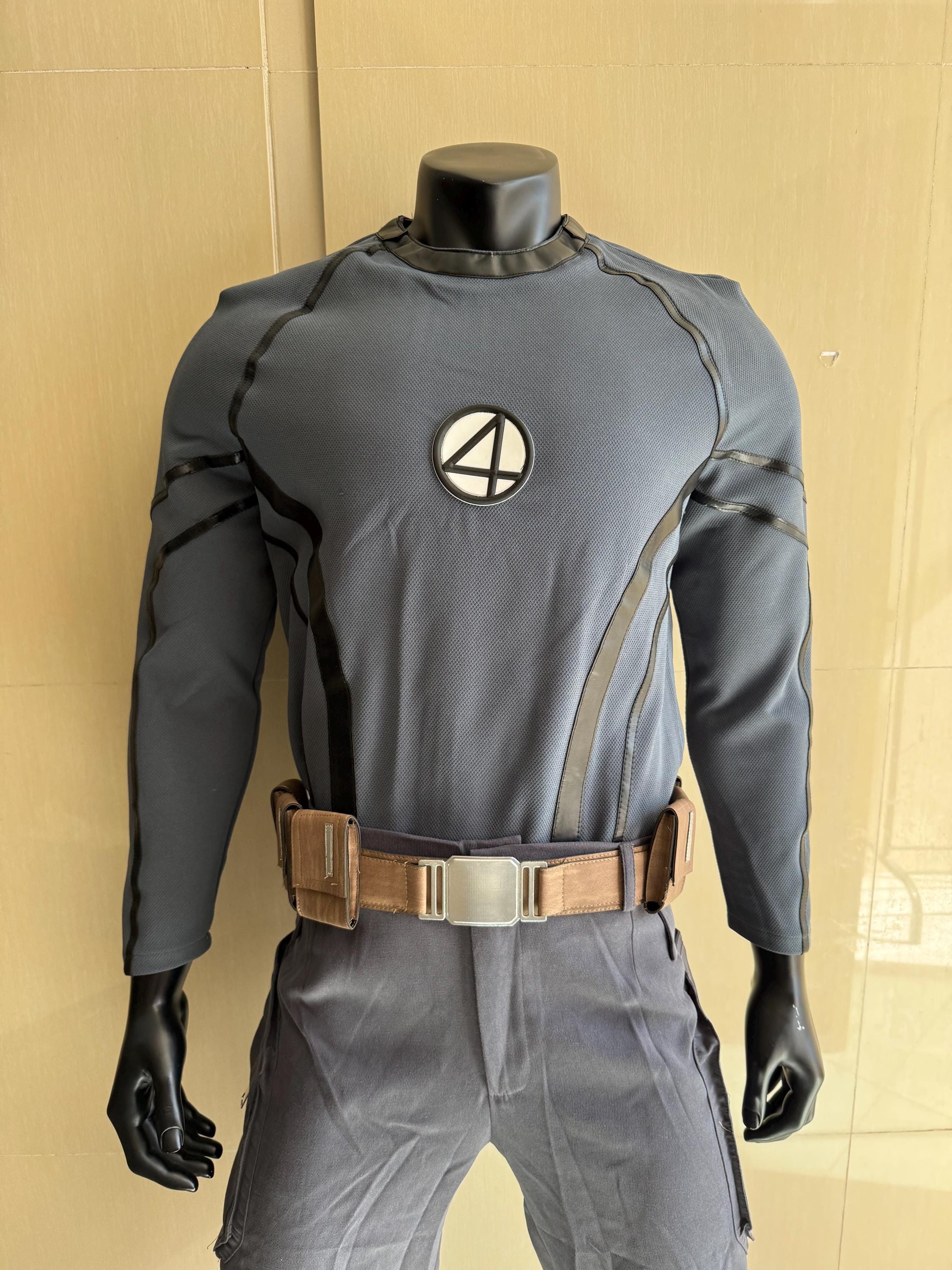 Deadpool 3 Human Torch Costume Cosplay Suit Full Outfit Fantastic Four ...