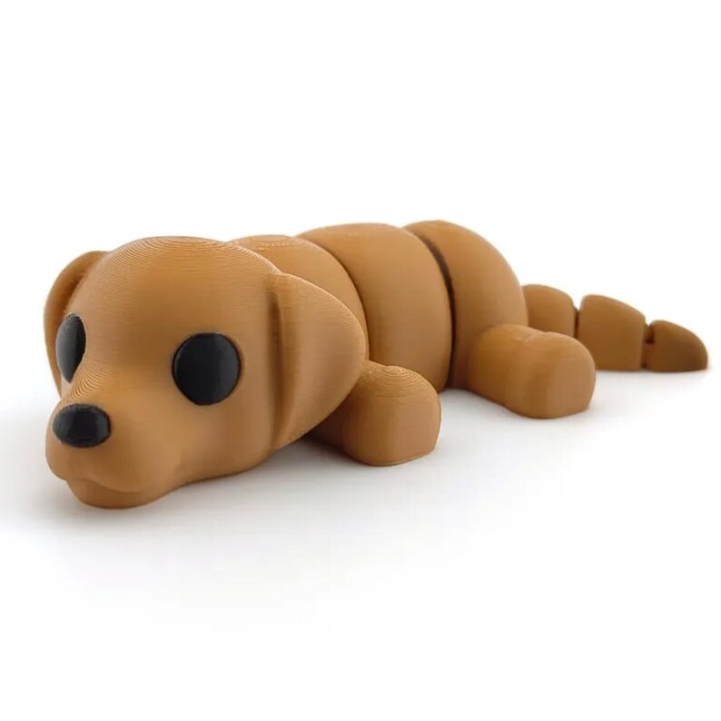 Flexi Dog – 3D Printed Articulated Dog Toy, Perfect Gift for Dog Lovers ...