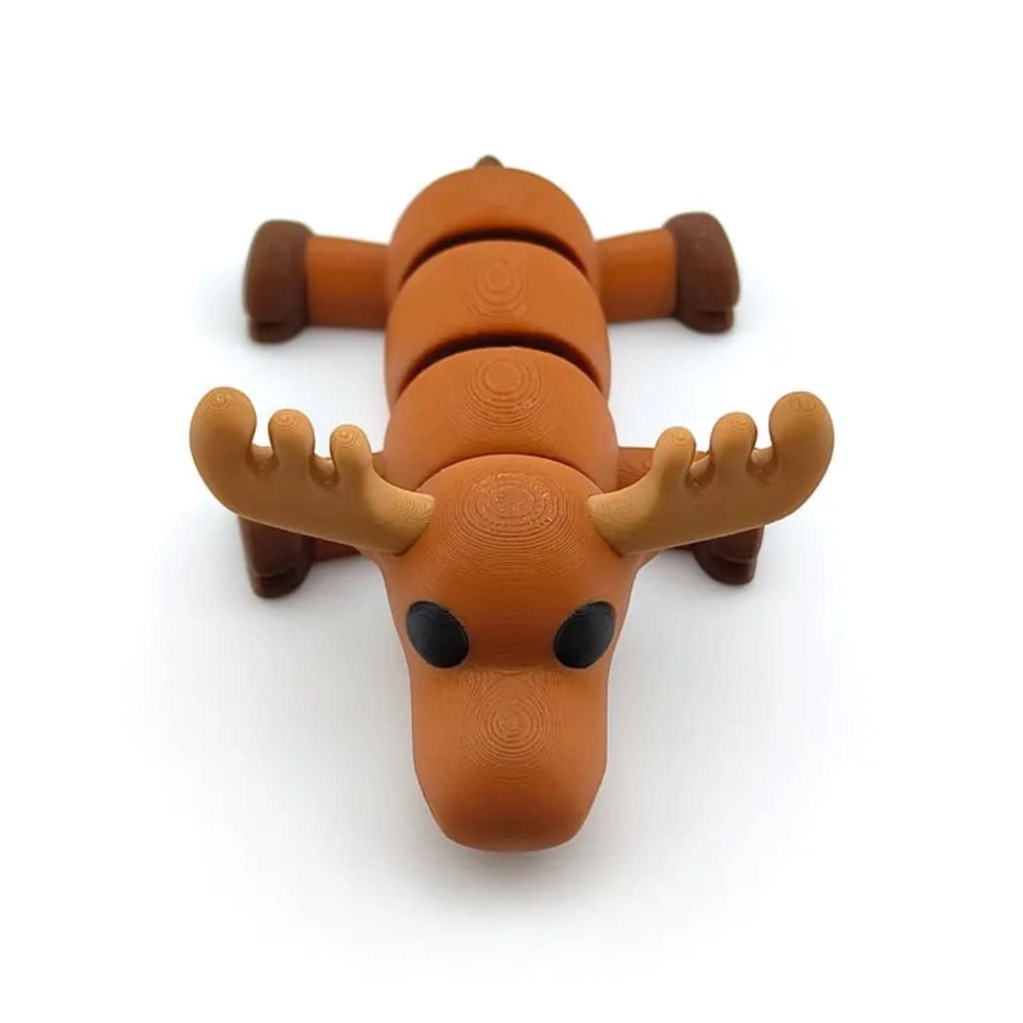 Flexi Moose – 3D Printed Articulated Moose Toy, Perfect Gift for Nature Lovers and Collectors - Etsy