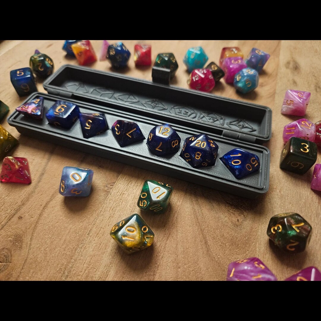 Handcrafted DND Dice Case – Unique Dice Storage Box for Tabletop Rpgs ...