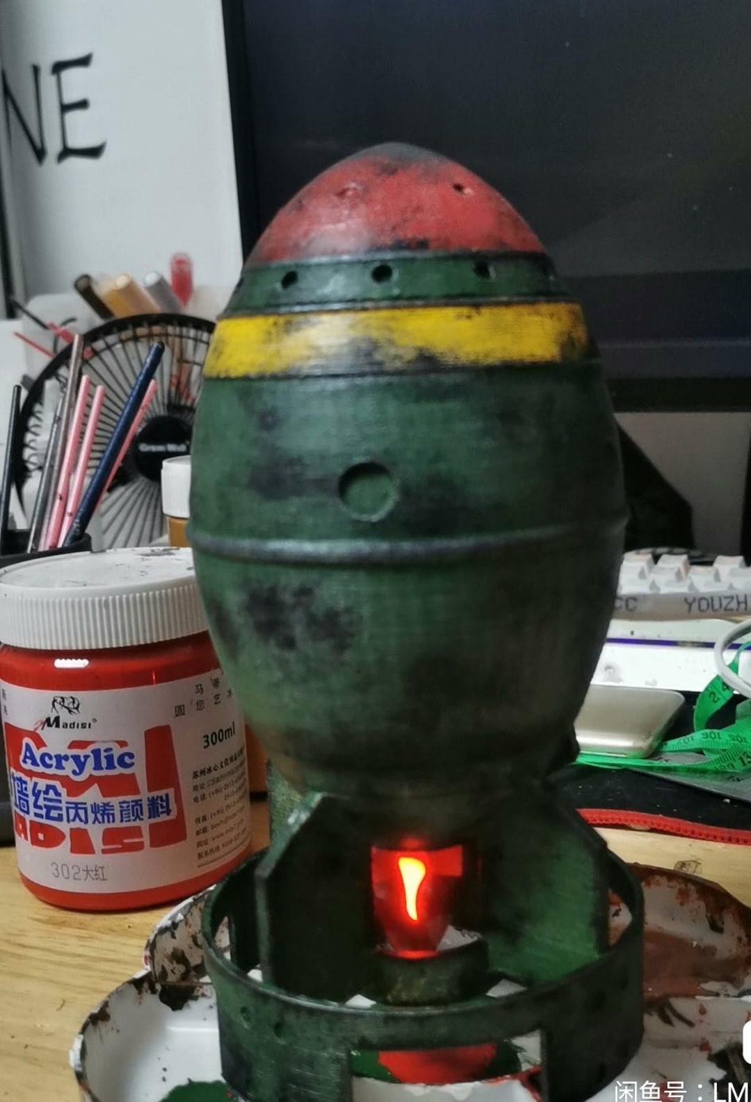 Fallout GLOWING Fatman Mini Nuke Replica Limited Edition - Etsy