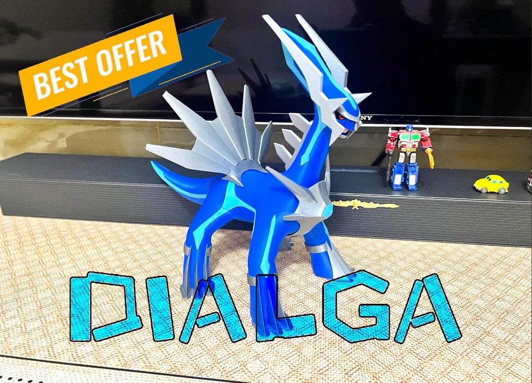 3D Printed Pokemon Figurines,pokemon A-Z Dialga Resin Figure - Anime ...