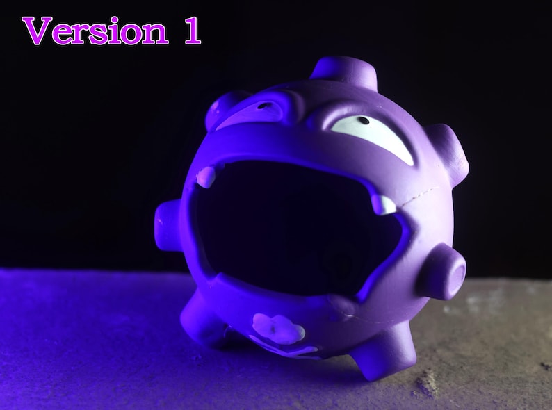 3D Printed Pokemon Inspired Koffing Resin Smoker Cigaratte Ashtray ...