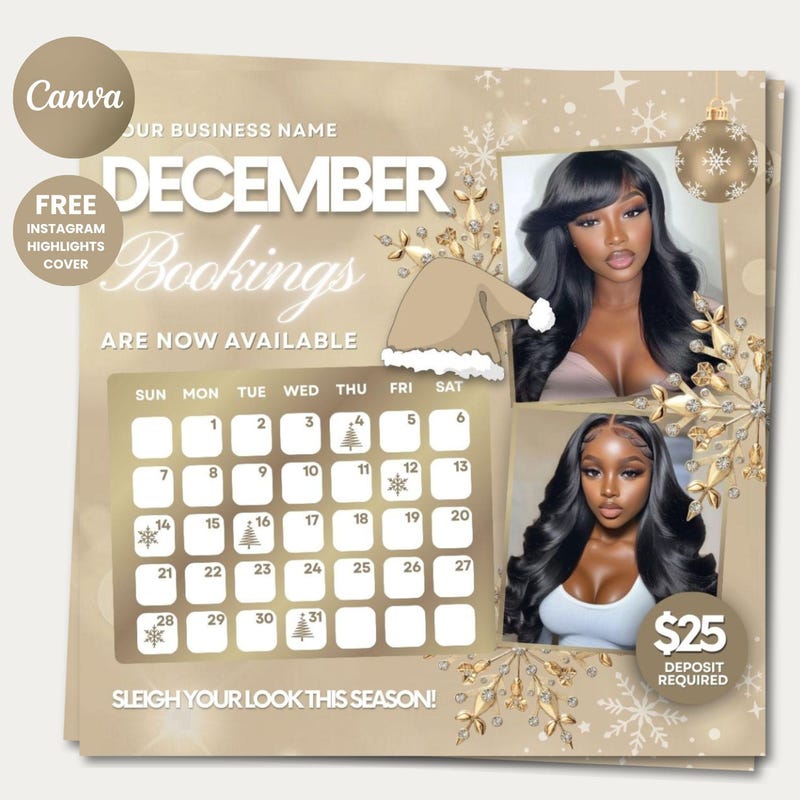 Lash December Calendar - Etsy UK