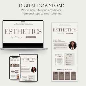 Esthetician Acuity Scheduling Template Esthetician Acuity Booking Site ...