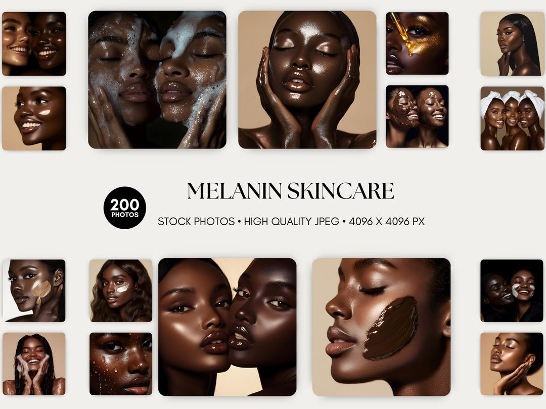 Black Skincare Melanin Skin Photos Model Beauty Stock Photos Skincare ...