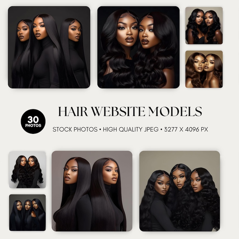 Ai Model Packs Hair - Etsy