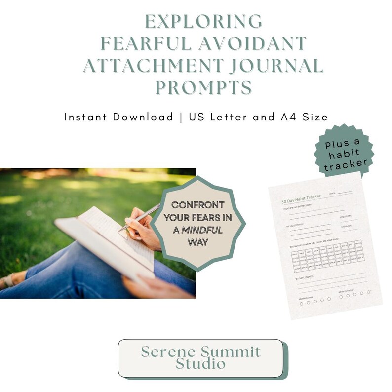 Avoidant Attachment Journal Prompts | Healing Attachment Wounds PDF ...
