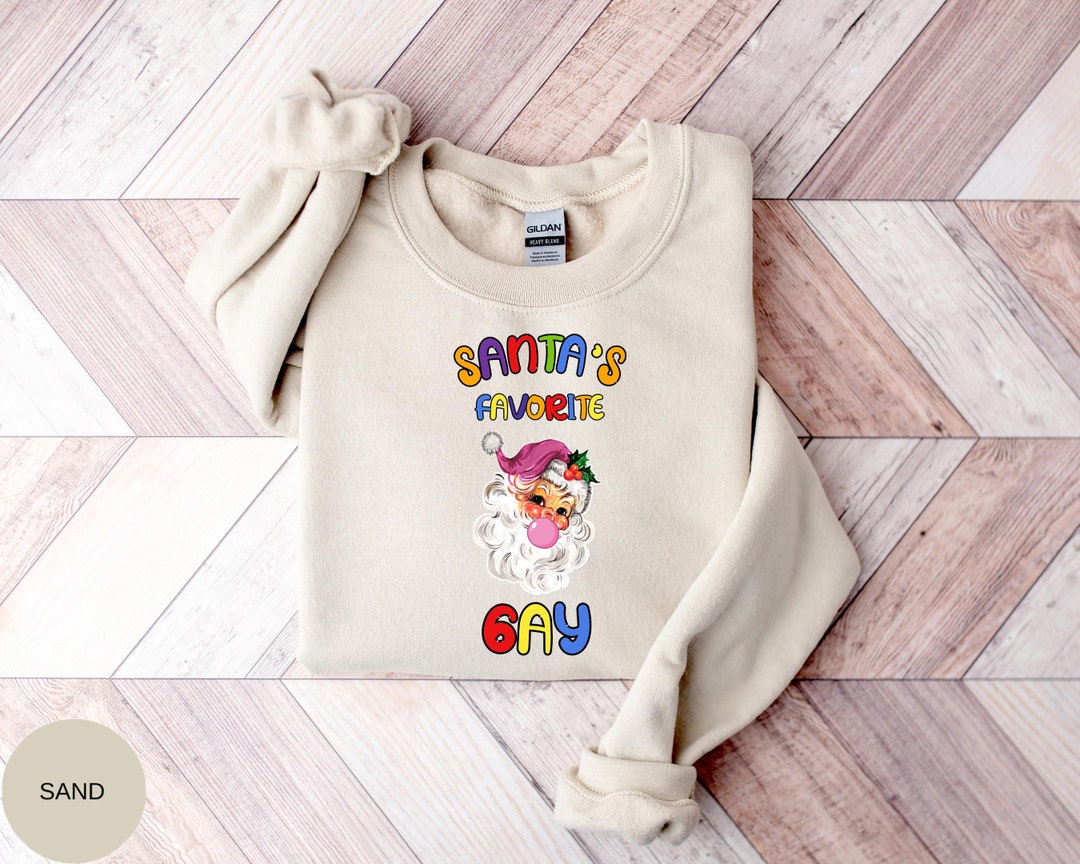 Santas Favorite Gay PNG, LGBTQ Christmas PNG T-shirt Design ...