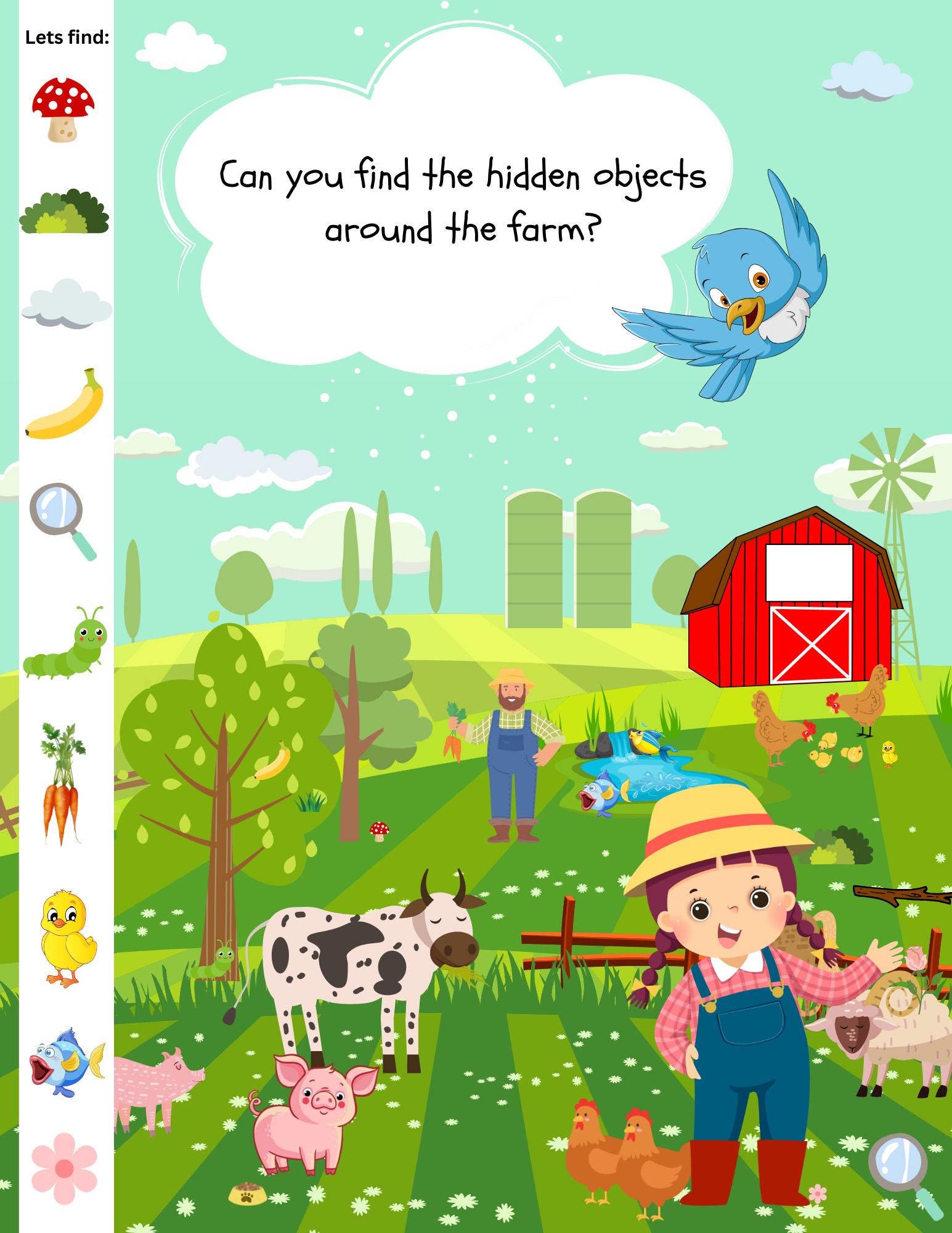 Printable Search and Find Sheets for Toddlers - Etsy