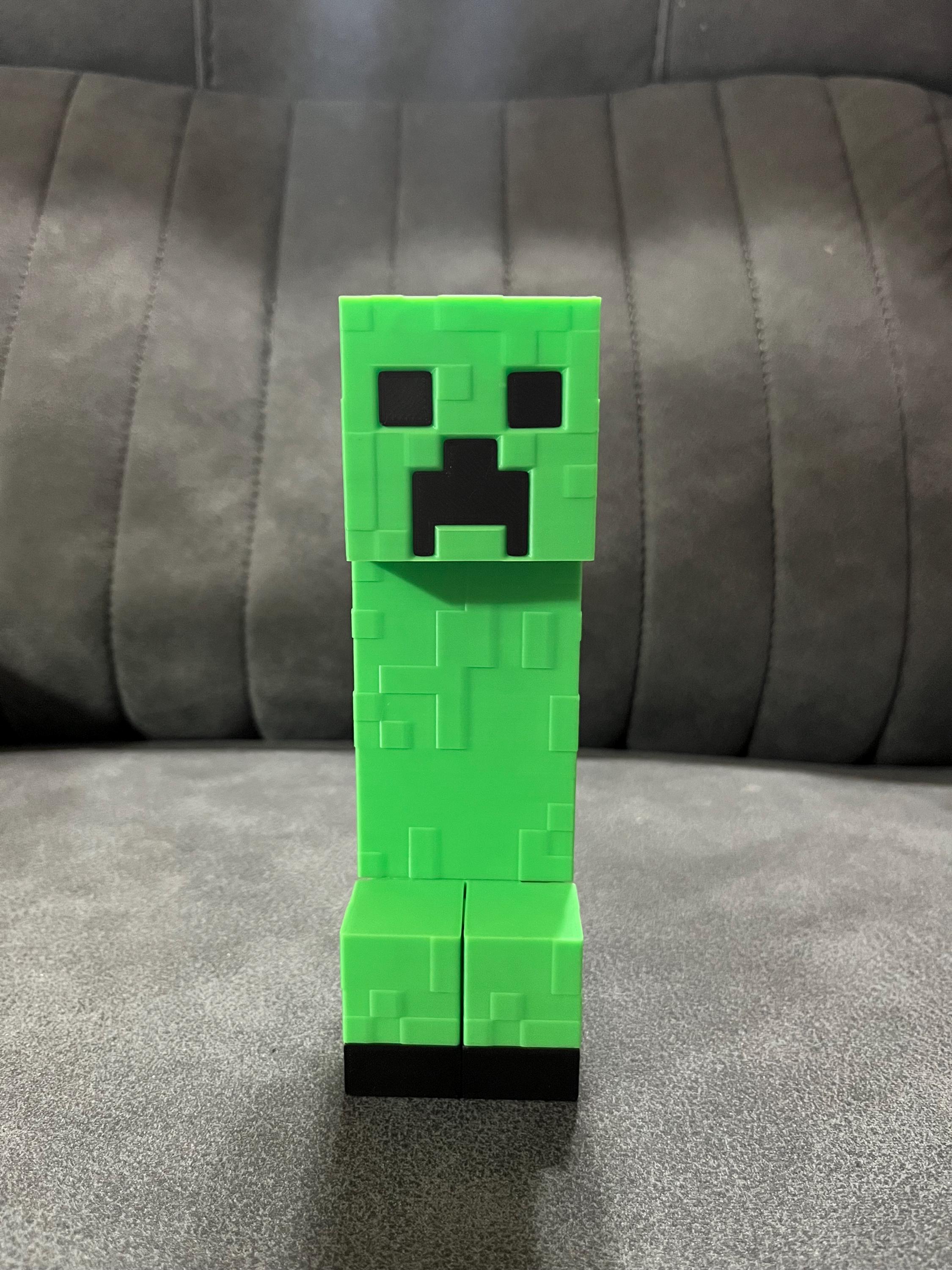 Positional Minecraft Creeper Figure – 3D Printed Articulated Figure - Etsy