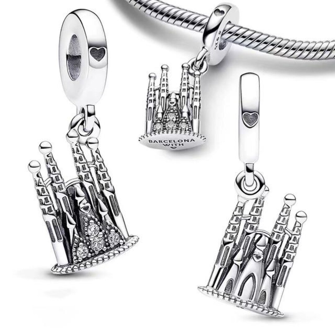 Pandora S925 Ale Barcelona Memorial Hanging Charm Pendant - Etsy