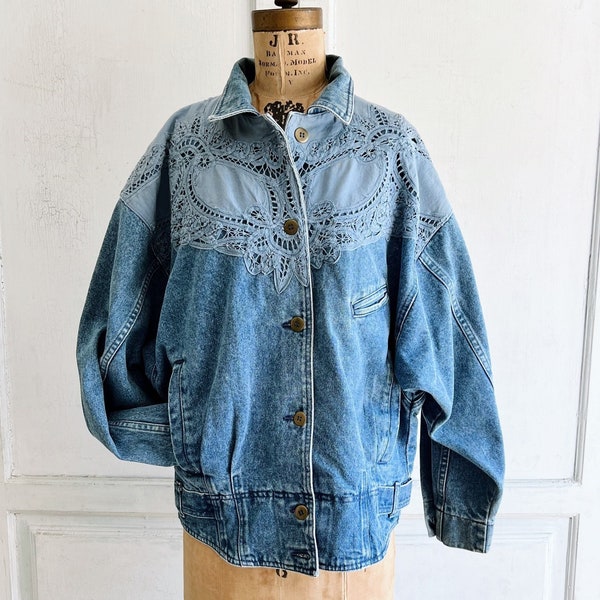 1980s Denim Jacket - Etsy