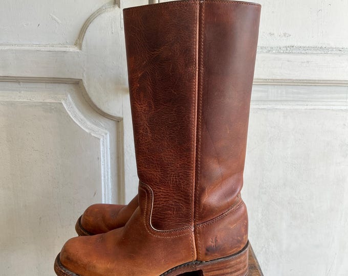 Vintage Frye Campus Boots Men’s 9 Women’s 10.5 - Etsy