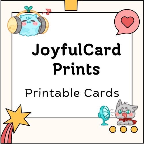 JoyfulCardPrints - Etsy