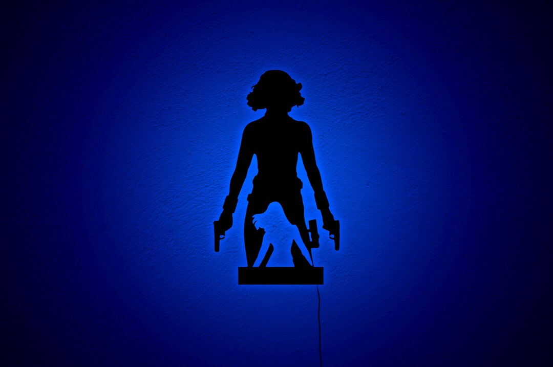 Marvel Black Widow Wall Decor, Black Widow Wood Wall Sign, Marvel RGB ...
