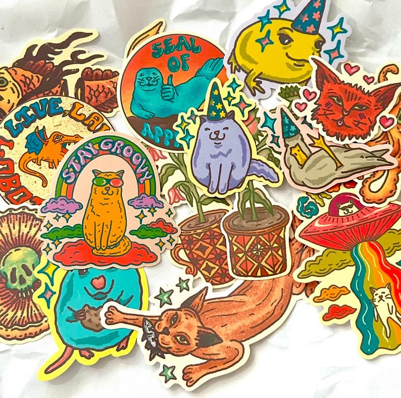 Mosquito Hiking Boots Sticker Weirdcore Outdoor Surreal Bug Vinyl Decal ...