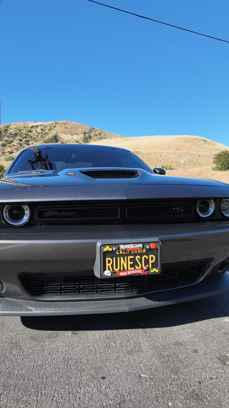 Runeframe– OSRS Runescape License Plate Frame 3d Printed Custom - Etsy